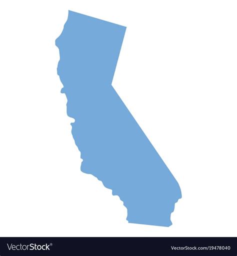 California State Outline Vector At Getdrawings Free Download