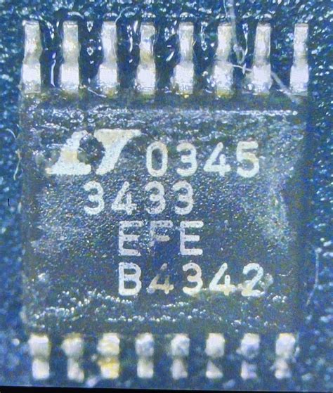 I Am Trying To Identify An Smd 16 Pin Linear Technology Voltage
