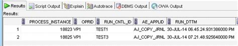 Application Engine Part 4 Temporary Tables And Parallel Processing