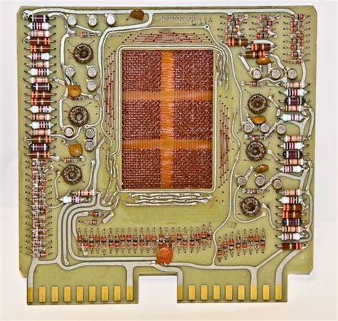 Magnetic Core Memory Was The Predominant Form Of Random Access Computer