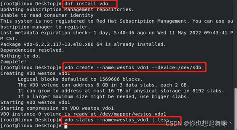 linux高级存储管理 linux vdo csdn博客
