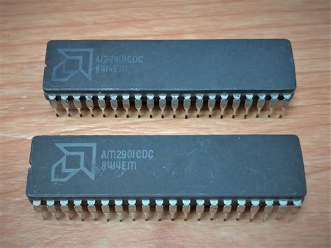 Yahooオークション Amd Am2901cdc Four Bit Bipoler Microprocessor