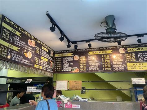 Lugawan Sa Tejeros Menu Updated 2026