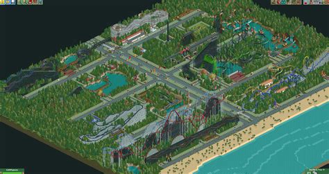 just started playing openrct2 and found a save file of a park i built