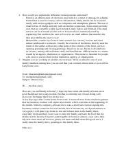 How Would You Explain The Difference Between Memo And Email Docx 1 How Would You Explain The