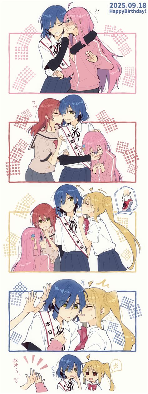 Yuuta Monochrome Gotoh Hitori Ijichi Nijika Kita Ikuyo Yamada Ryo