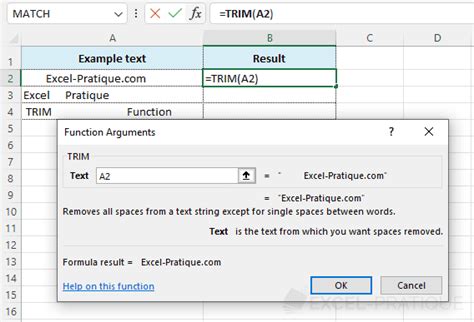 excel function trim