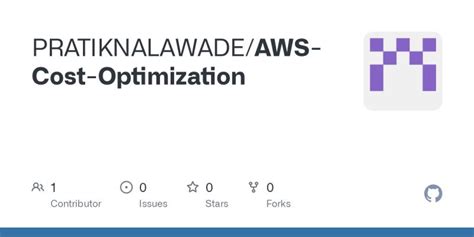 Pratik Nalawade On Linkedin Github Pratiknalawadeaws Cost Optimization
