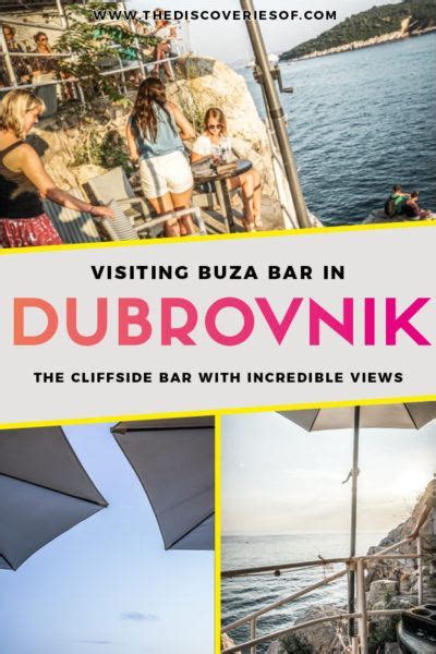 Visiting Buza Bar Dubrovnik Cliff Bar Incredible Views