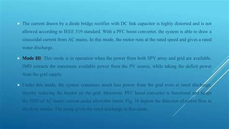 Intelligent Grid Interfaced Solar Water Pumping System Pptpptx