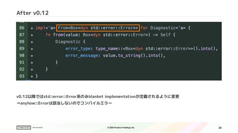 Error Handling In Rust Applications Speaker Deck