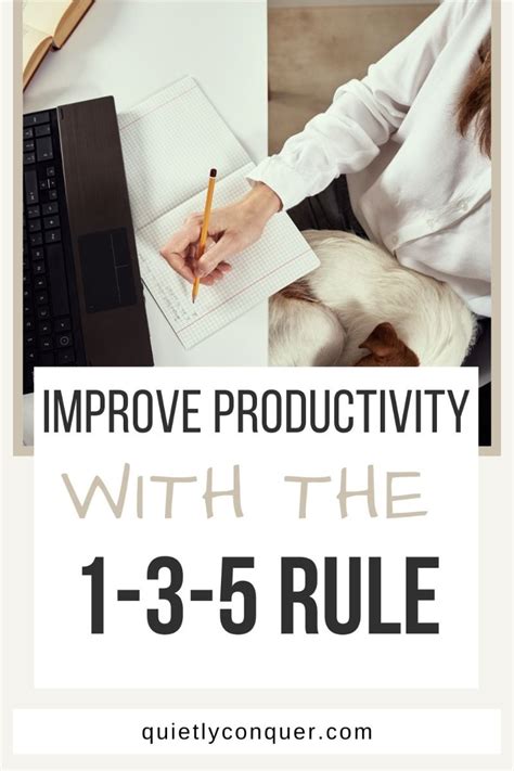 The 1 3 5 Rule Daily Productivity Made Simple Artofit