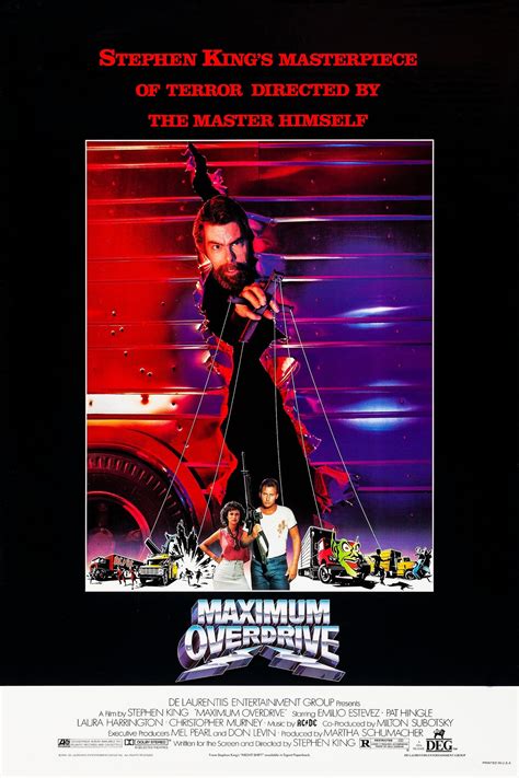 Maximum Overdrive 1986 Posters — The Movie Database Tmdb