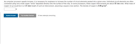 solved as computer processor speeds increase it is