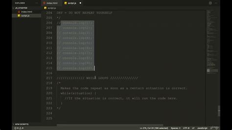 12 Javascript While Loops Youtube