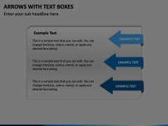 Arrows And Text Boxes PowerPoint And Google Slides Template PPT Slides