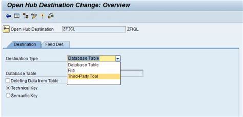 Open Hub Destination Third Party Tool As Destinati SAP Community