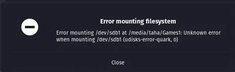 Mount Errors Mounting HDD NTFS Partition Ask Ubuntu