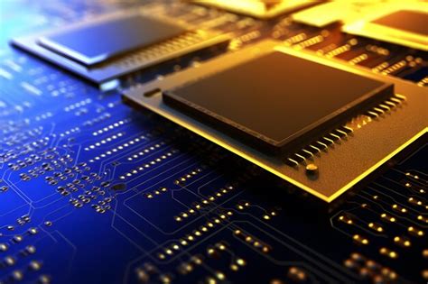 Premium Ai Image Central Computer Processors Cpu Concept Motherboard Digital Chip Technology