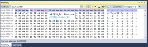 The New Advanced Memory Window In Visualgdb 52 Sysprogs