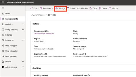 Enable App Auto Updates In Power Platform Admin Center Preview