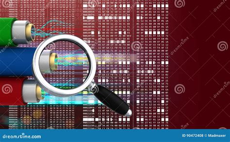 Hexadecimal Code Background Royalty Free Illustration 36551445