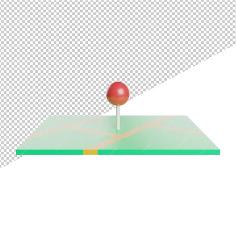 Premium Psd Map Navigation Pointer