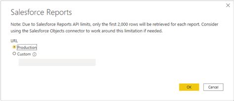 Power Query Salesforce Reports 连接器。 Power Query Microsoft Learn