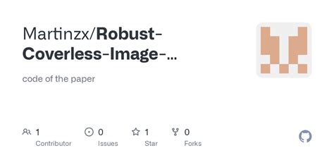 GitHub Martinzx Robust Coverless Image Steganography Based On DCT And LDA Topic Classification