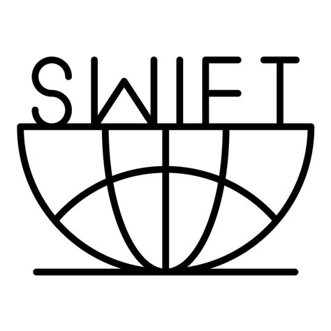 Swift Vector Icon 21709470 Vector Art At Vecteezy