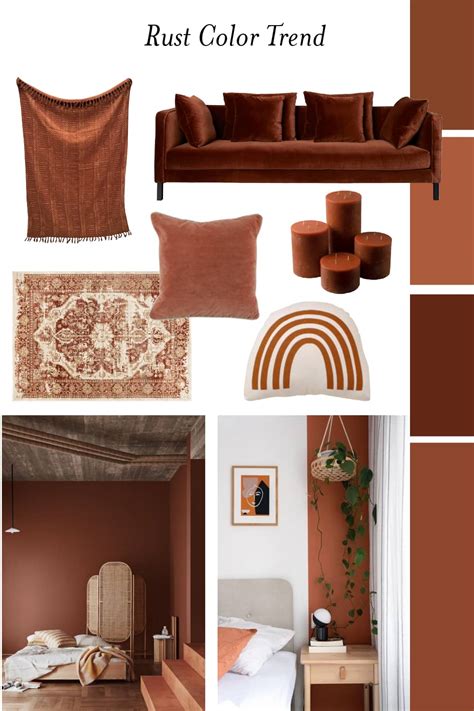 Rust Color Trend And How To Use It In Interiors