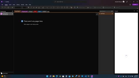 Onenote Feed Loading Infinitely Microsoft Community