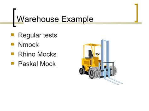 mock objects presentation ppt computing technology and computing