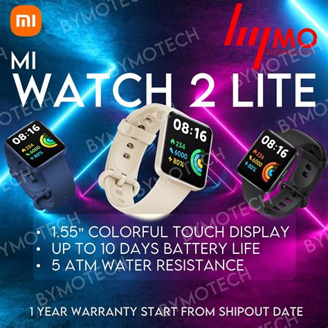 Xiaomi Mi Watch Lite Price In Malaysia Specs Rm Technave