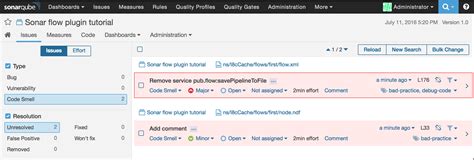 Quick Setup Sonar Flow Plugin