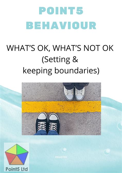 what s ok what s not ok setting boundaries point5