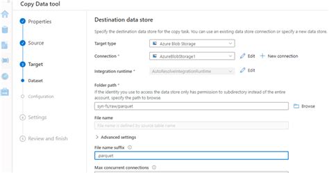 Copy Data Tool In Azure Synapse Analytics Studio