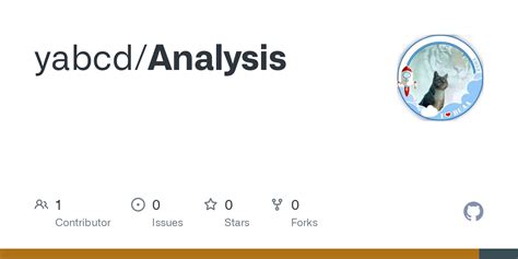 GitHub Yabcd Analysis