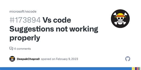 Vs Code Suggestions Not Working Properly Issue Microsoft Vscode GitHub