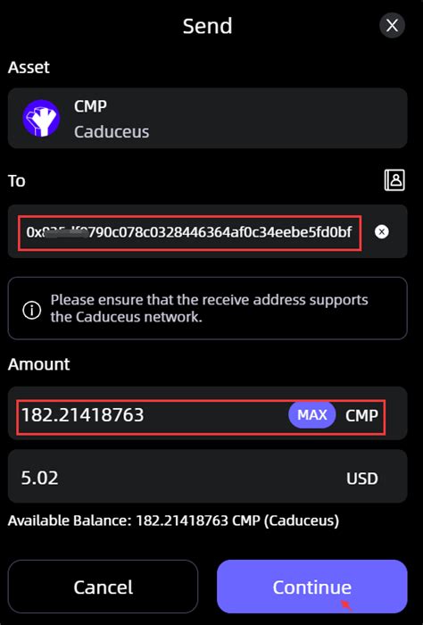 How To Add Receive And Send Cmp With Safepal Extension Wallet
