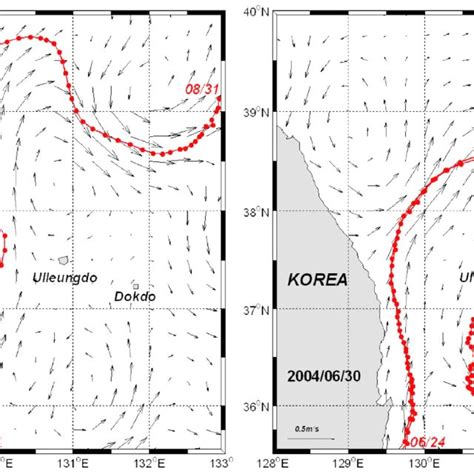 Pdf Satellite Altimeter Derived East Sea Surface Currents Estimation