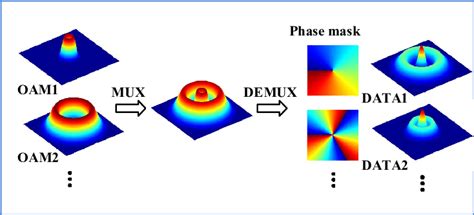 Concept Of Spatial Division Multiplexing And Demultiplexing Using