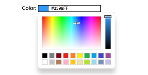 颜色拾取器js插件