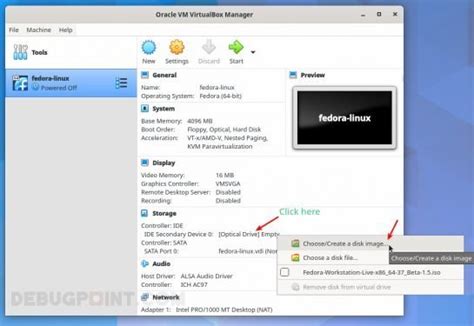 How To Install Fedora Linux In Oracle Virtualbox