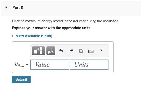 Solved An LC Circuit Consists Of A MH Inductor And A Chegg
