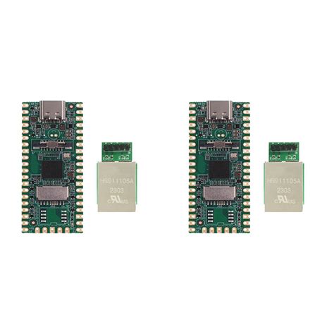 2x Risc V Milk V Duo Development Board Rj45 Port Dual Core Cv1800b Support Linux For Iot