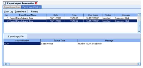 Settingan Mengimpor File Xml Database Cabang Di Accurate 5