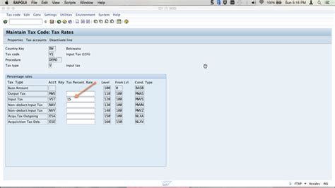 Tax Configuration In Sap Fico