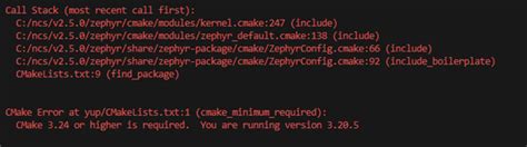 Toolchain Using Old Cmake Version Nordic Q A Nordic Devzone Nordic Devzone