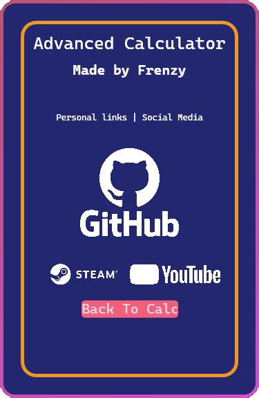 Github Frenzycode64modern Calculator Project For Wpf Learning